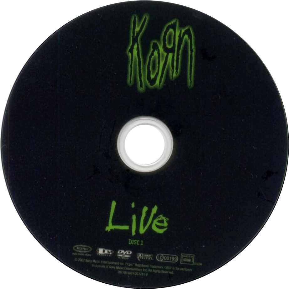 Korn Live : DVD 1 | DVD Covers | Cover Century | Over 1.000.000 Album ...